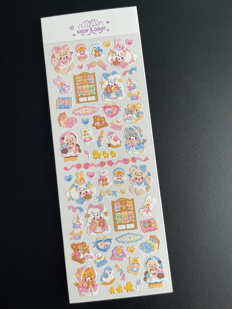 Kpop Stickers Toploader Sticker Sheets Polco Deco Sticker Sheets Korean ...