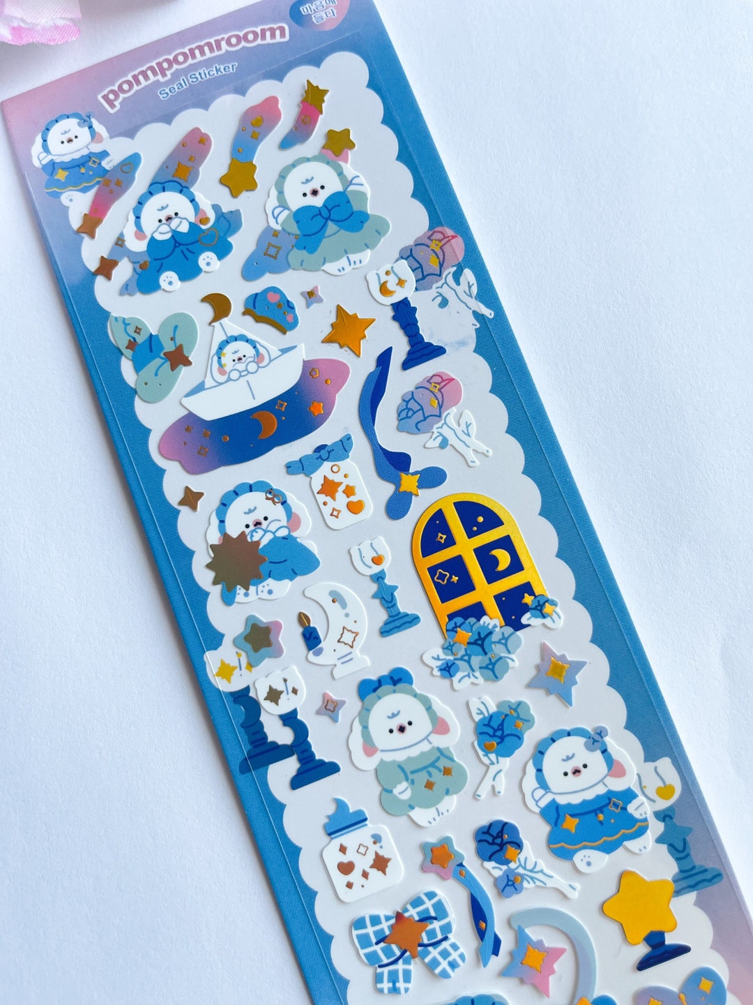 Cute Cartoon Sticker Sheets, Kawaii Sticker Sheets - Etsy