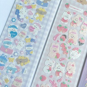 Kawaii Sticker Sheets, Cute Planner Sticker Sheets - Etsy