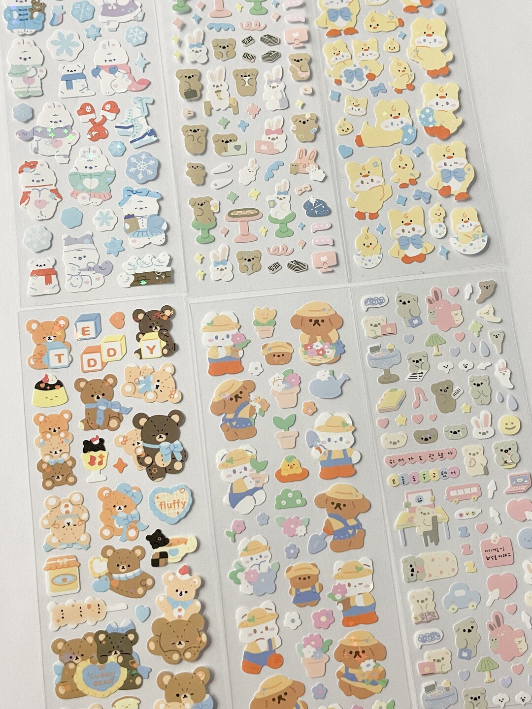 Kpop Stickers Toploader Sticker Sheets Polco Deco Sticker Sheets Korean ...