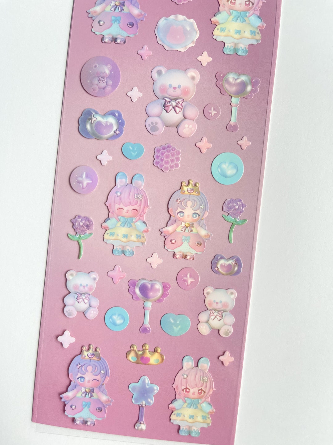 Anime Sticker Sheet - Etsy