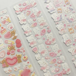 Kpop Stickers Toploader Sticker Sheets Polco Deco Sticker Sheets Korean ...