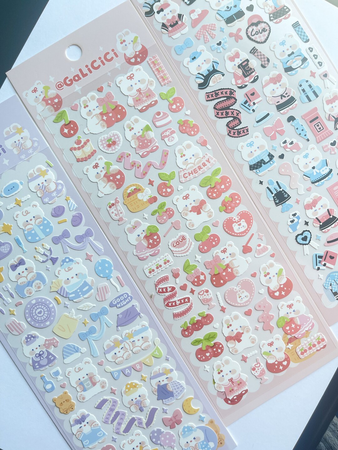 Kawaii Sticker Sheets, Cute Sticker Sheets - Etsy