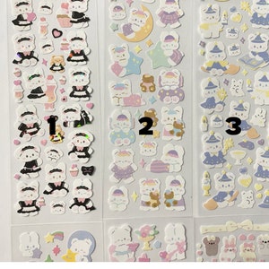 Kpop Stickers Toploader Sticker Sheets Polco Deco Sticker Sheets Korean ...