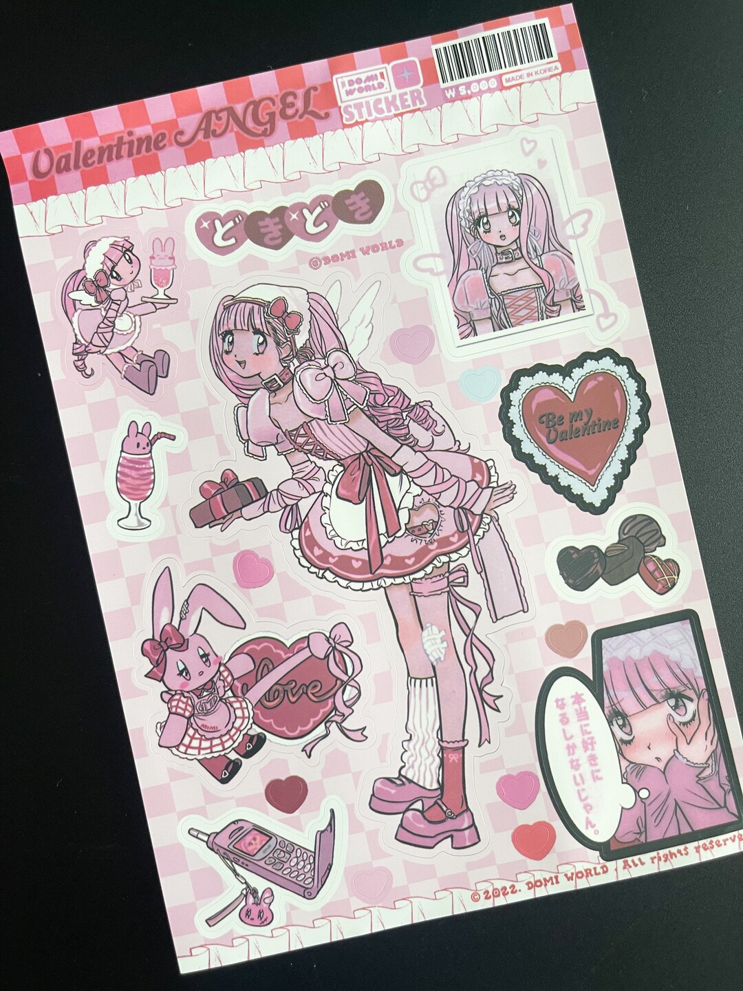 Anime Sticker Sheet - Etsy