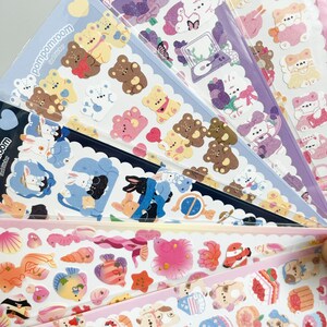 Kawaii Sticker Sheets, Cute Sticker Sheets - Etsy