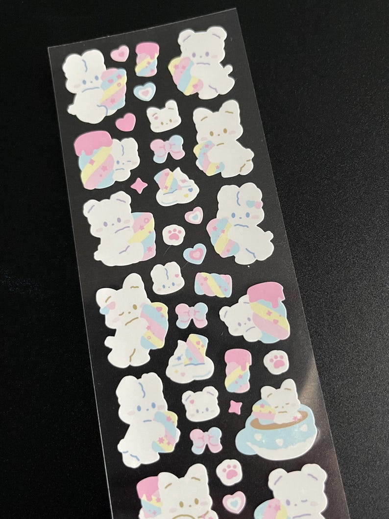 Kpop Stickers Toploader Sticker Sheets Polco Deco Sticker Sheets Korean ...