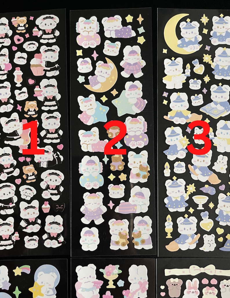 Kpop Stickers | Toploader Sticker Sheets | Polco Deco Sticker Sheets ...