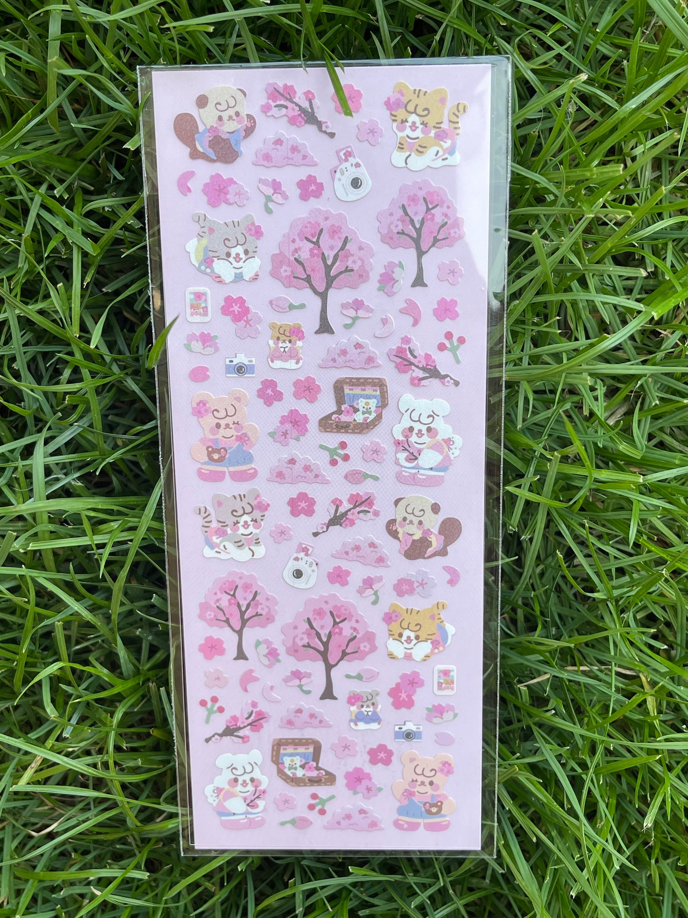 Cute Cartoon Sticker Sheets Kawaii Sticker Sheets | Etsy