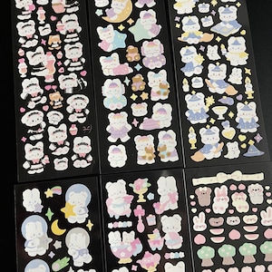 Kpop Stickers | Toploader Sticker Sheets | Polco Deco Sticker Sheets ...