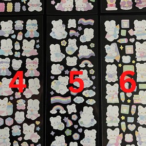 Kpop Stickers | Toploader Sticker Sheets | Polco Deco Sticker Sheets ...