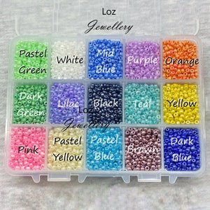 Multicolour Braided Bead Wire Ring UK, Customisable Jewelry, Gift for ...