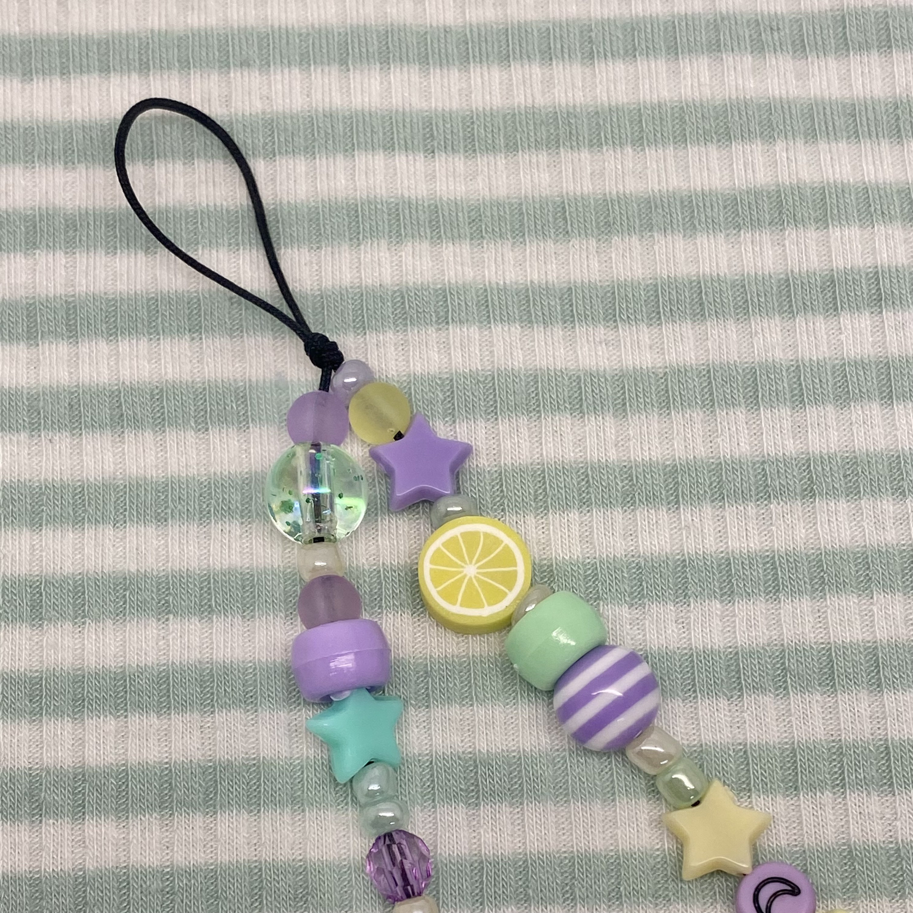 Beaded phone charm strap UK | Etsy