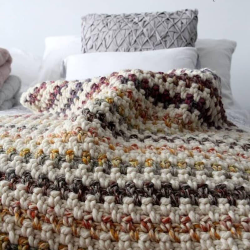 Crochet Pattern Blanket - Etsy