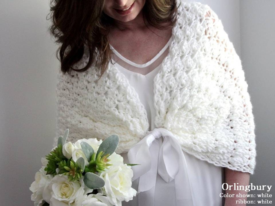 White Wedding Shawl Winter Wedding Shawl Ivory Bridal Shrug | Etsy