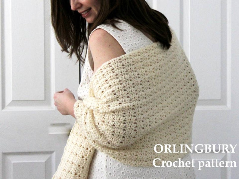 Crochet Rectangle Shawl Pattern Crochet Wrap Pattern Crochet | Etsy