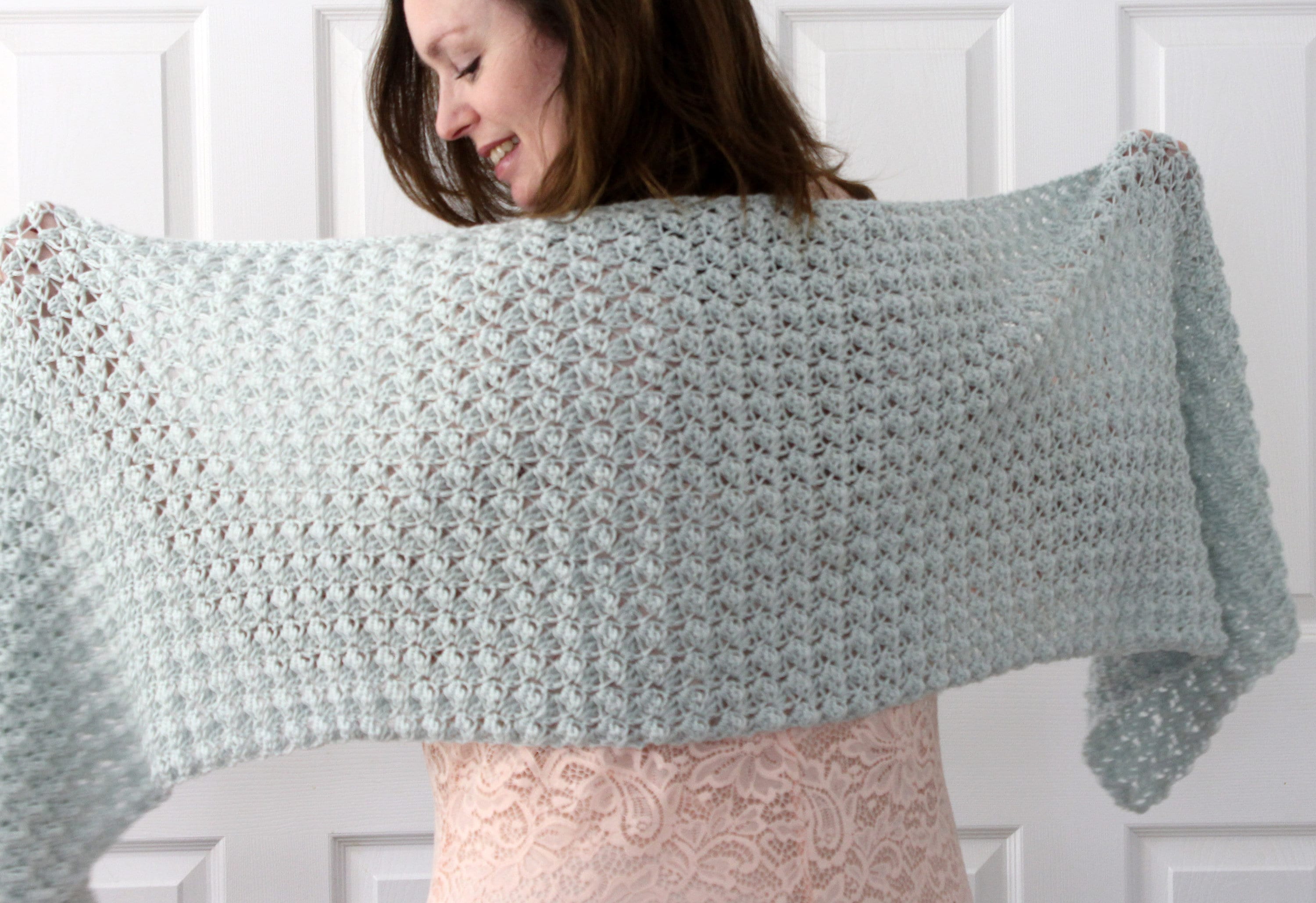 Crochet Shawl Pattern Rectangle Shawl Pattern Crochet Wrap - Etsy