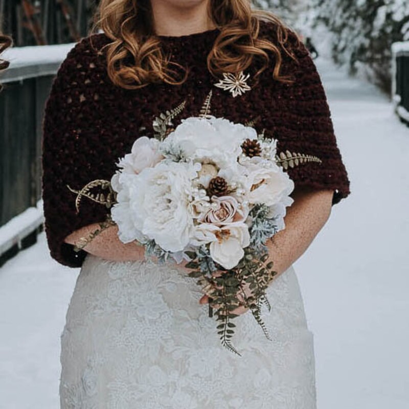 Winter Wedding Cape - Etsy