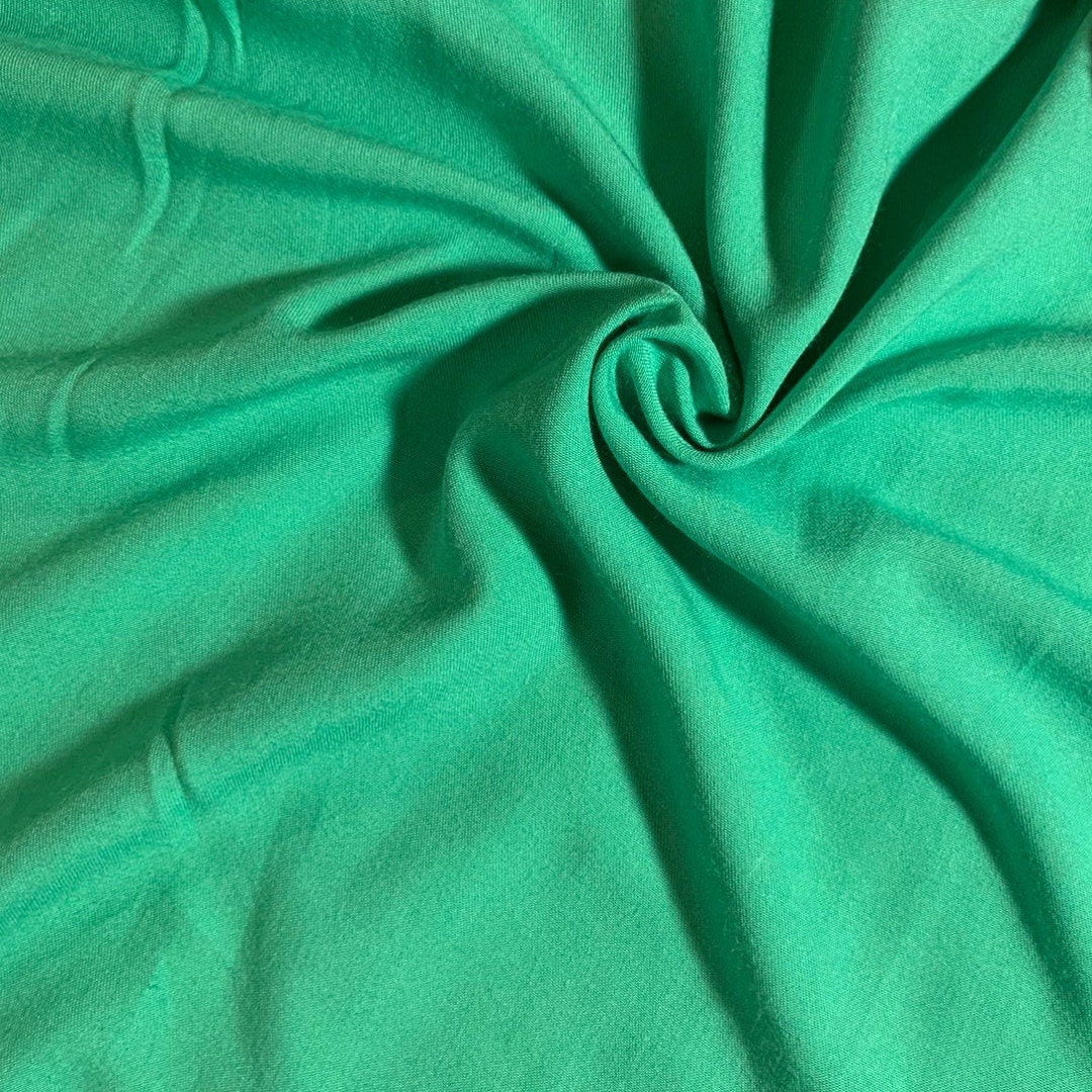 Mint Green 60 100% Rayon Lyocell Twill Medium Weight 60 Woven Fabric by ...