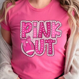 Pink Out T-shirt, Pink Out Shirt, Breast Cancer Awareness T Shirt, in ...