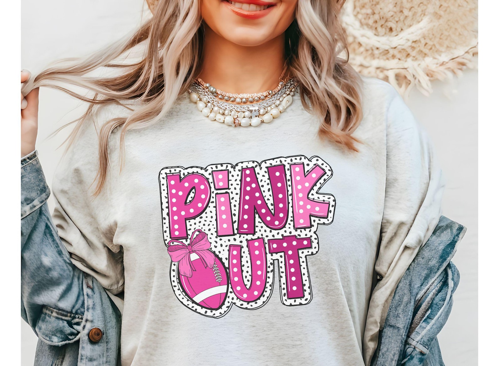 Pink Out T-shirt, Pink Out Shirt, Breast Cancer Awareness T Shirt, in ...