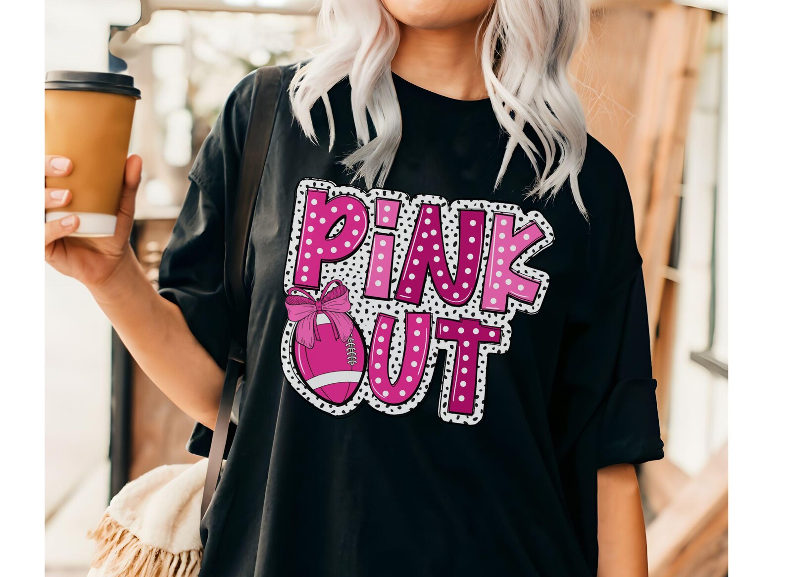 Pink Out T-shirt, Pink Out Shirt, Breast Cancer Awareness T Shirt, in ...