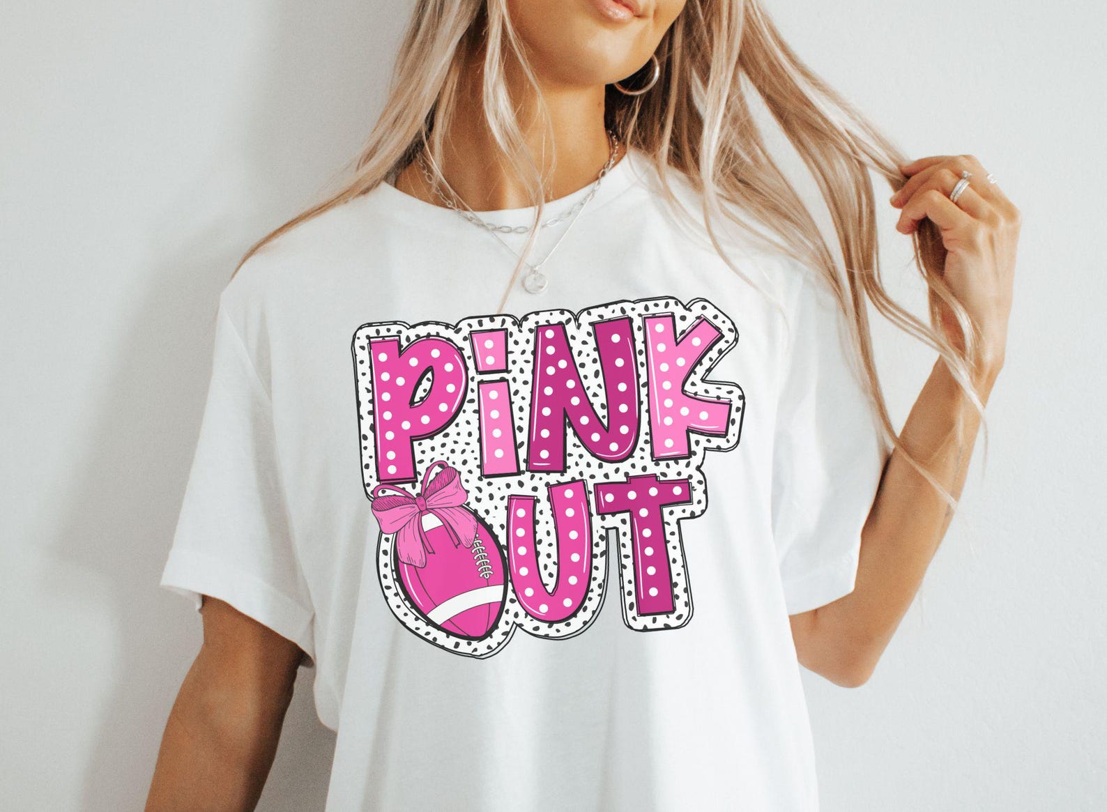 Pink Out T-shirt, Pink Out Shirt, Breast Cancer Awareness T Shirt, in ...