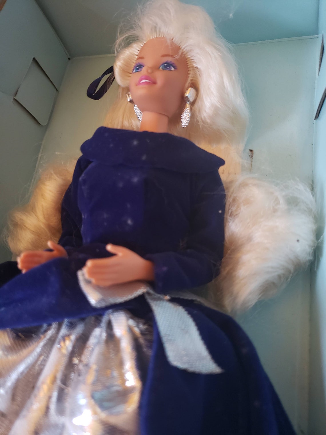 Winter Velvet Barbie, First in a Series, an Avon Exclusive - Etsy