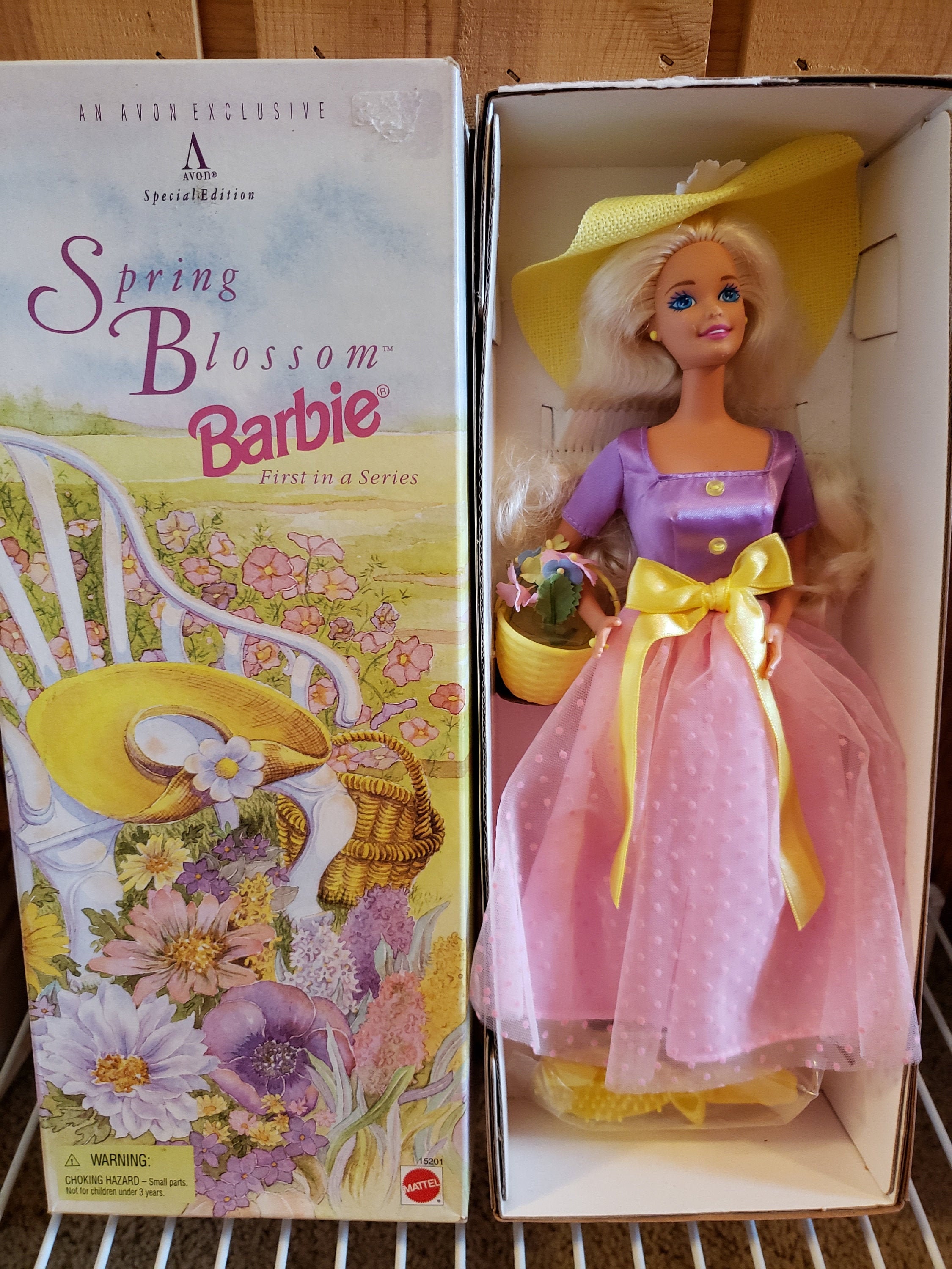 1995 Spring Blossom Barbie an Avon Exclusive - Etsy
