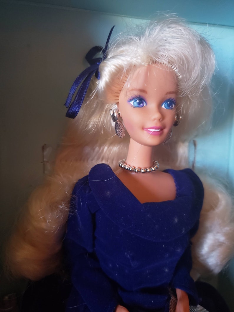 Winter Velvet Barbie, First in a Series, an Avon Exclusive - Etsy