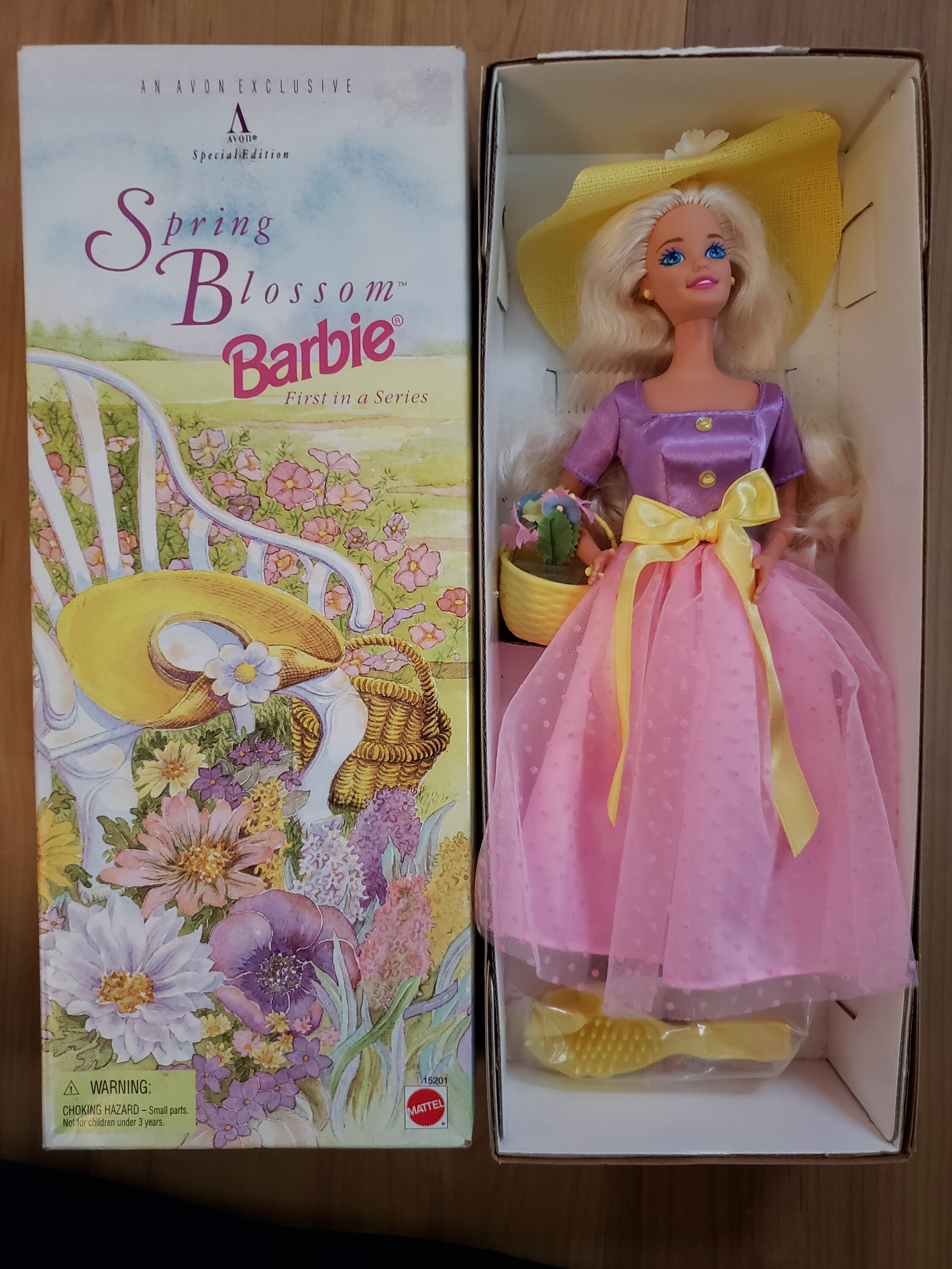 1995 Spring Blossom Barbie an Avon Exclusive - Etsy
