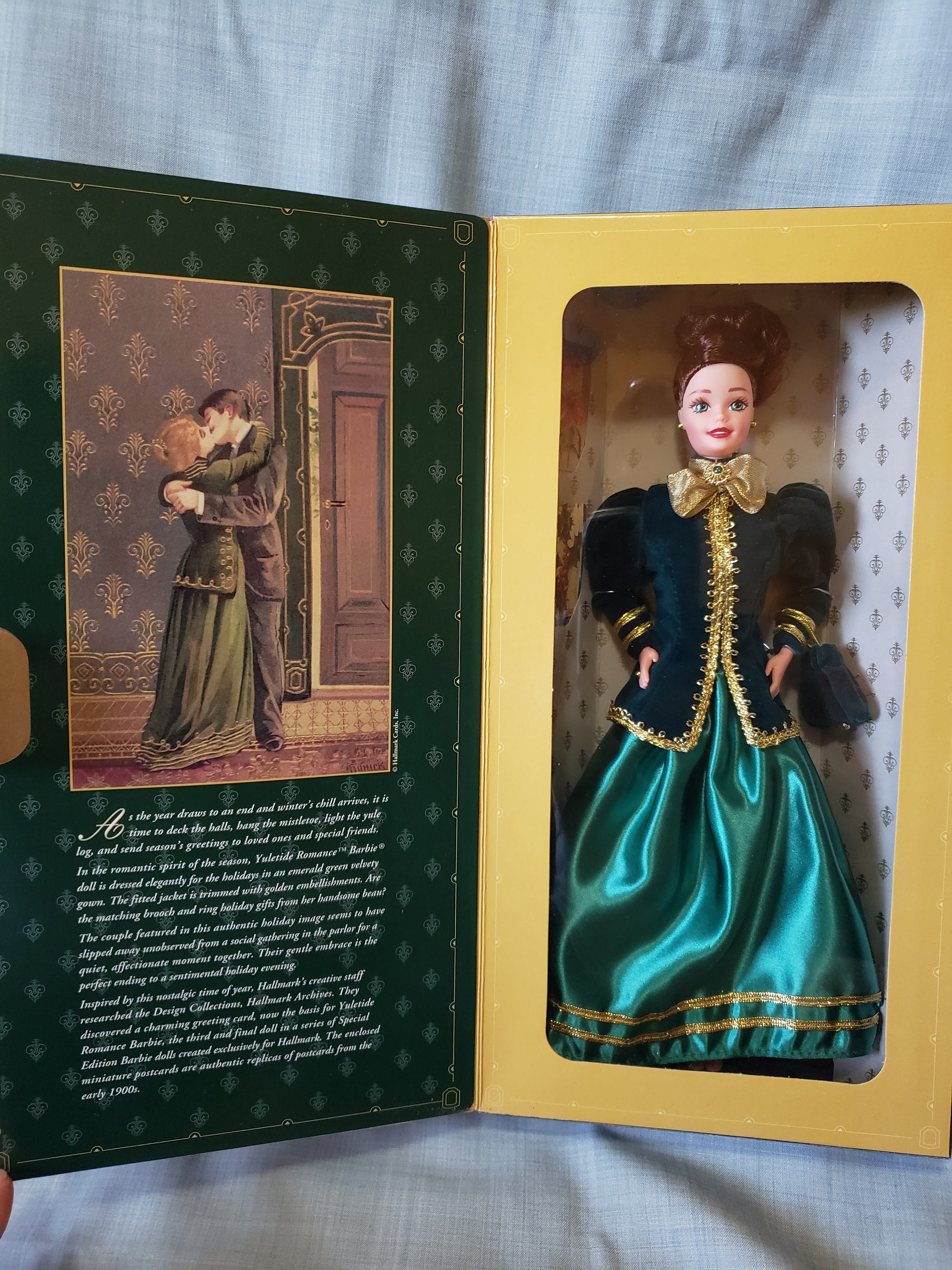 Yuletide Romance Barbie Hallmark Special Edition - Etsy