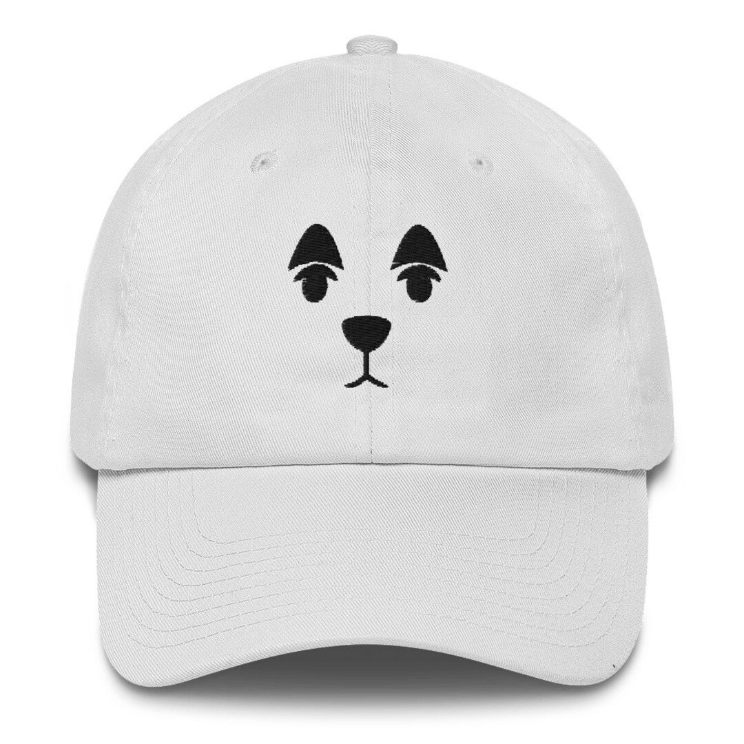 Dog Face Silhouette Cap inspired by KK Slider From Animal - Etsy