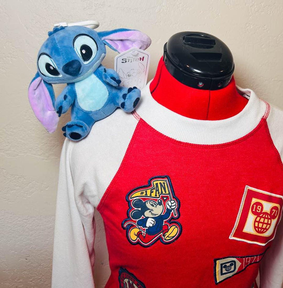 Custom Stitch Inspired Magnetic Shoulder Pal Plush Toy Costume Dress up ...