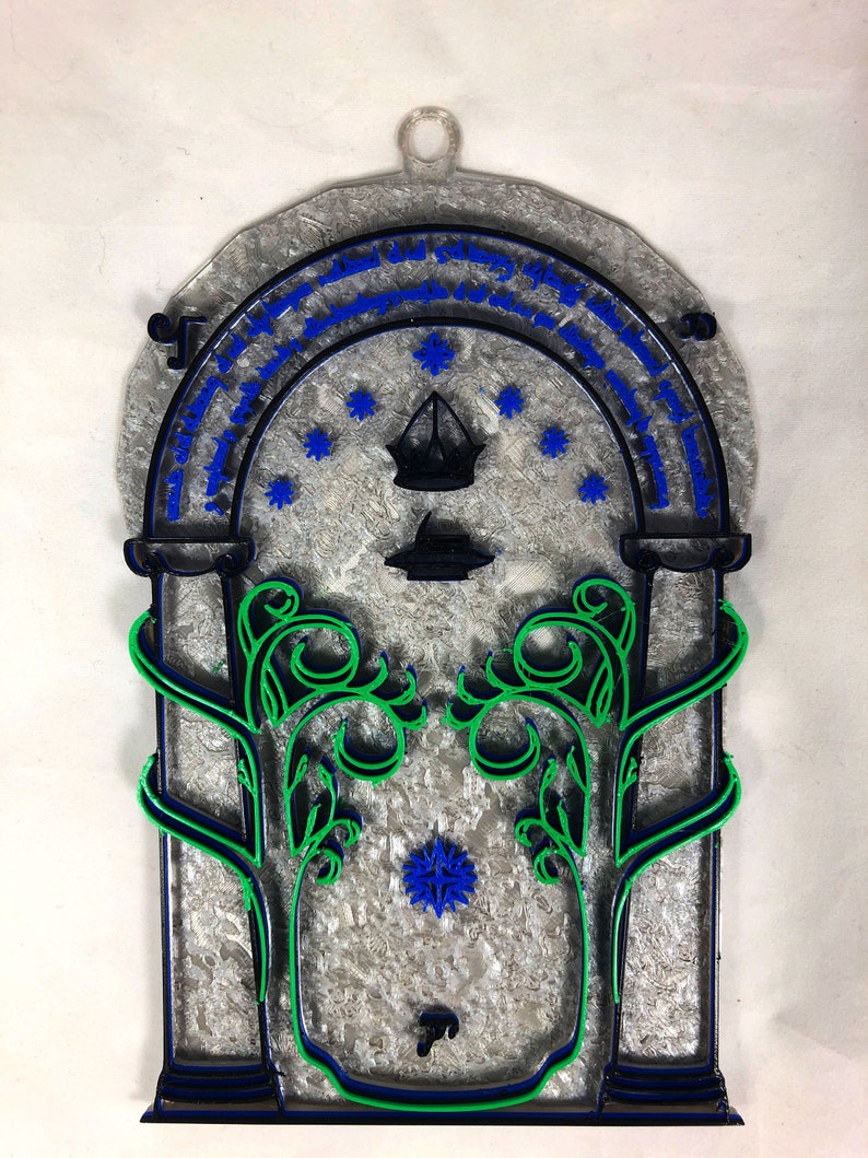 Custom 3D Lord of the Rings Inspired Moria Gate 8 H - Etsy