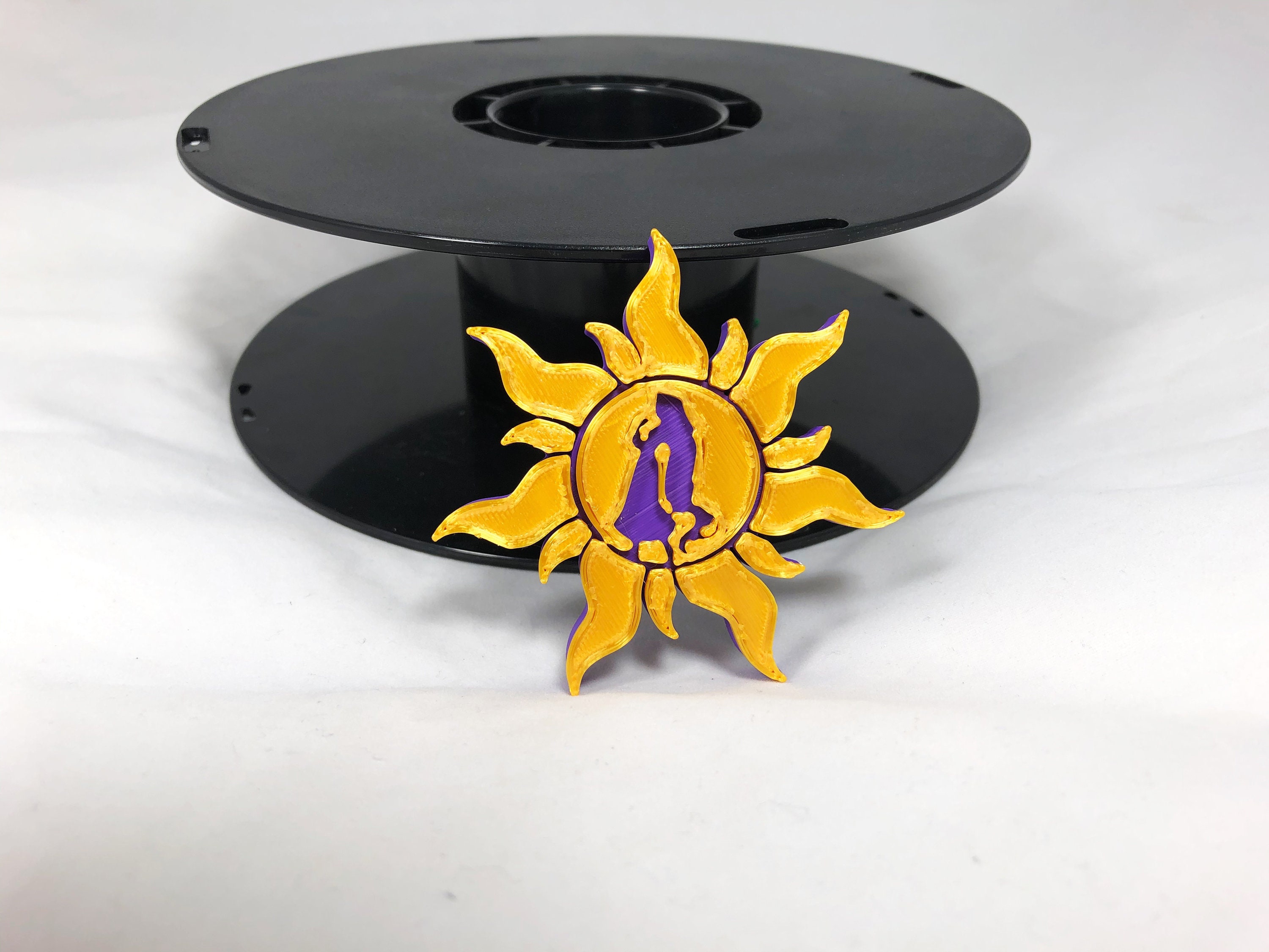 3D Tangled Frying Pan Rapunzel Pascal Inspired Magnetic | Etsy