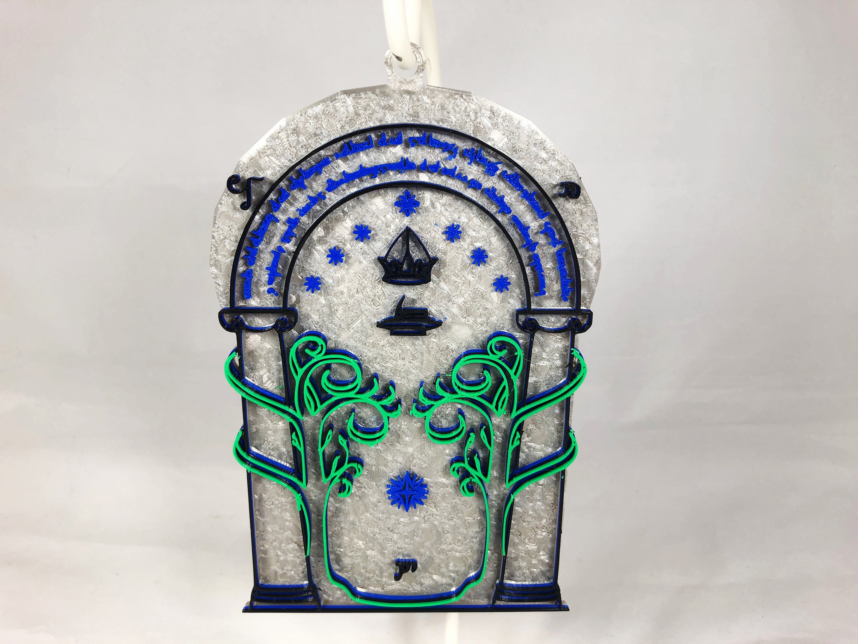 Custom 3D Lord of the Rings Inspired Moria Gate 8 H - Etsy