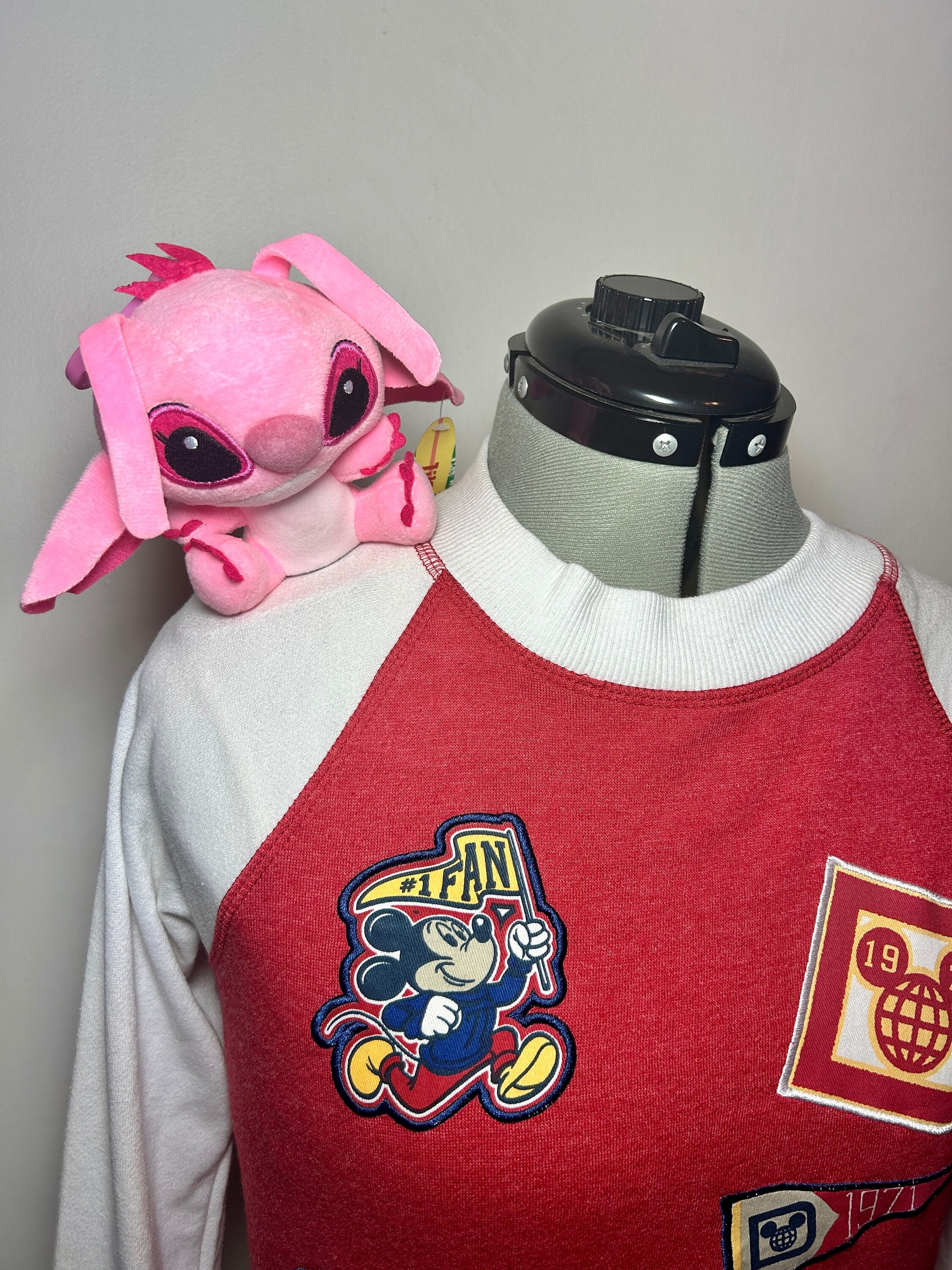 Disney Angel Stitch Custom Magnetic Shoulder Pal Plush Kids Adult ...