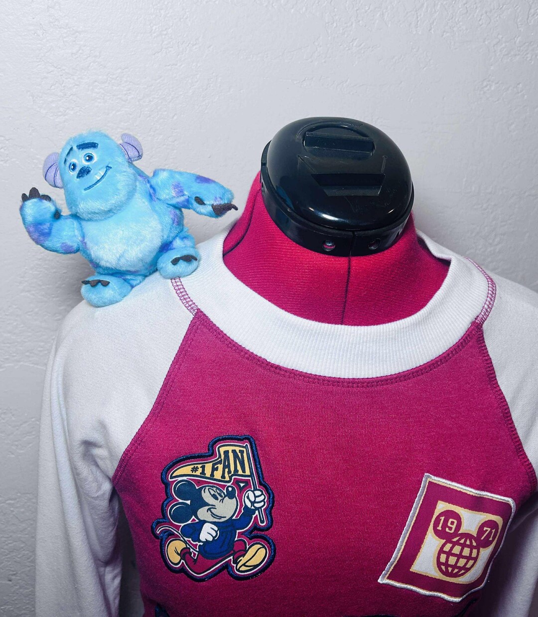 Custom Monsters Inc Sulley Magnetic Shoulder Pal Plush Toy Costume ...