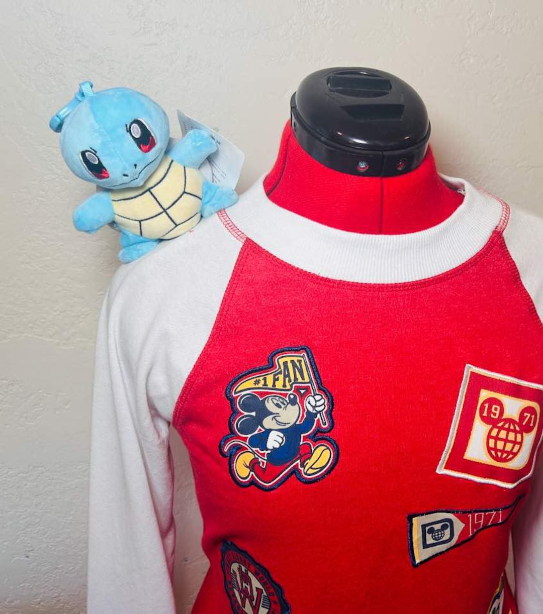 Custom Squirtle Pokemon Magnetic Shoulder Pal Plush Toy Costume Dress ...