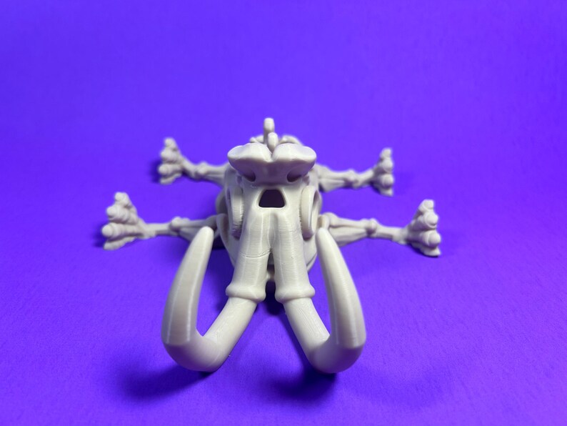 Flexi 3D Printed Woolly Mammoth Elephant Skeleton Fossil Fidget Sensory ...