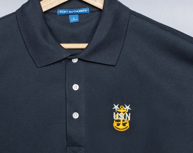 US Navy Chief Polo Shirt - Etsy