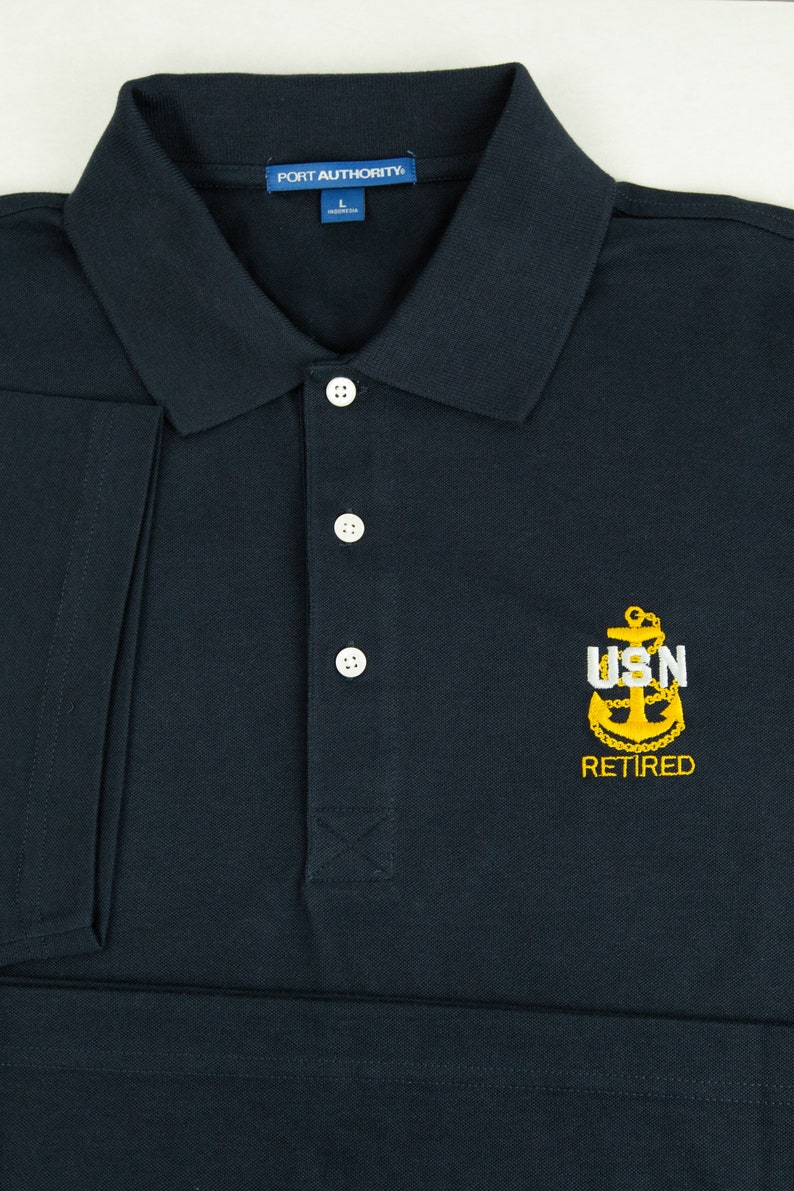 US Navy Chief Polo Shirt - Etsy