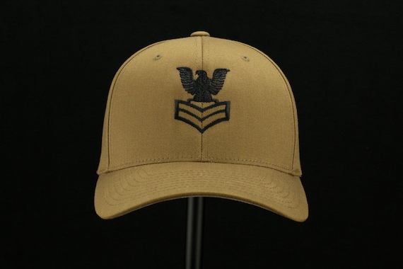 US Navy Petty Officer Ball Cap Coyote Brown - Etsy
