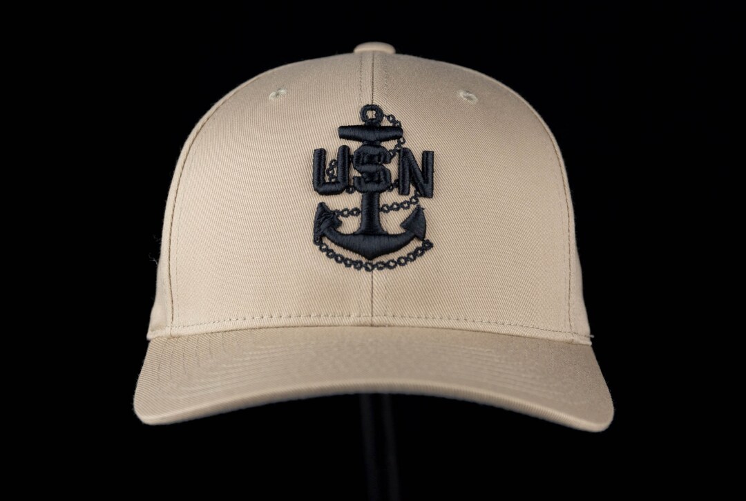 US Navy Chief (khaki Color Hat) - Etsy