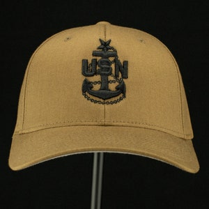 Navy Chief Ball Cap- Coyote Brown - Etsy
