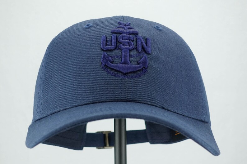 US Navy Chief navy Blue Hat - Etsy