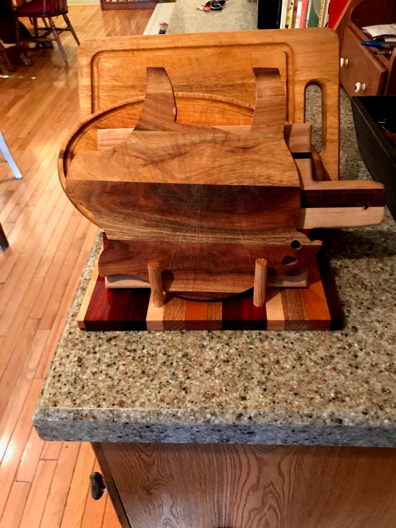 Cutting Board Rack - Etsy