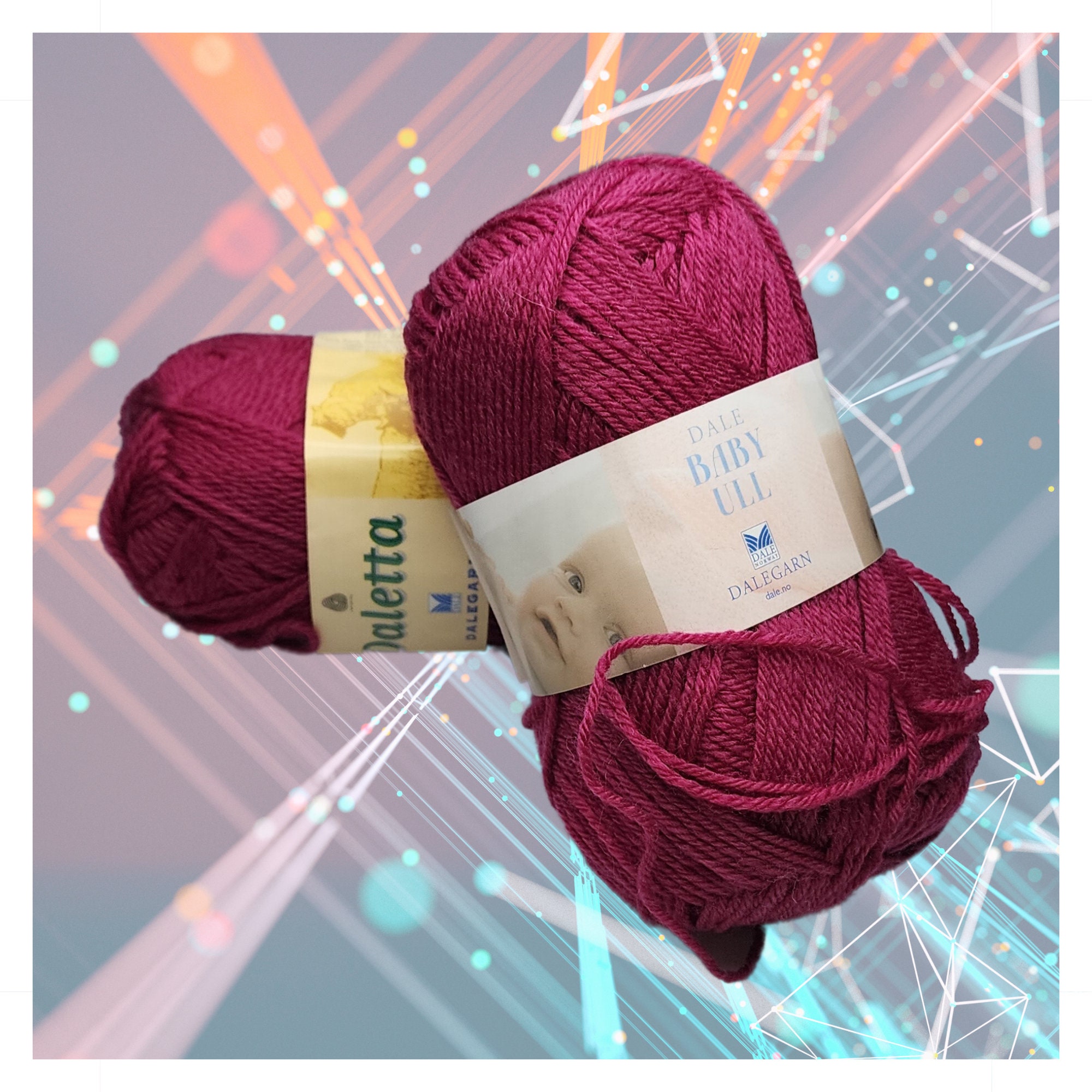 YARN- Dalegarn-baby Ull 100% Wool From Dale of Norway - Etsy