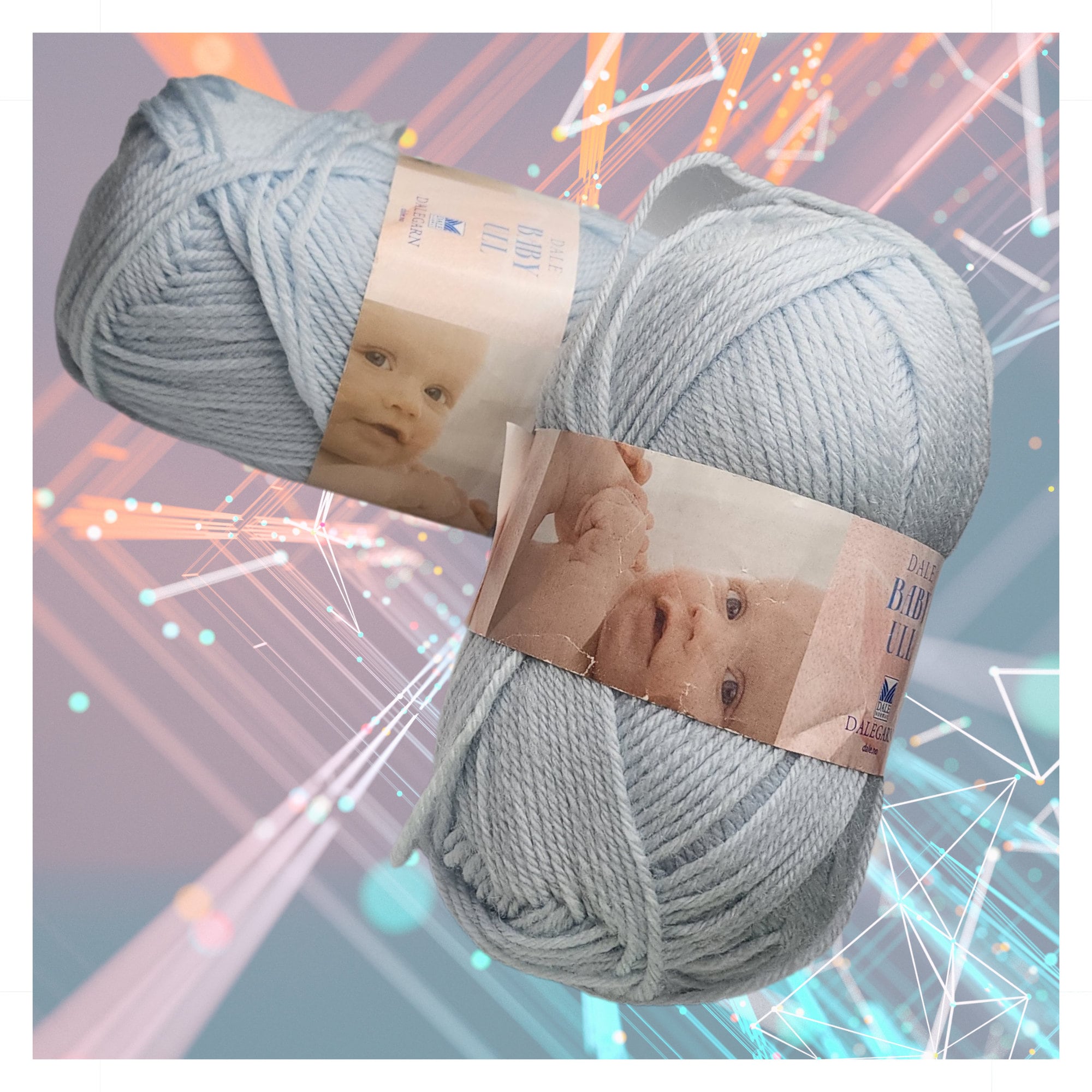 YARN Dalegarn-baby Ull 100% Wool From Dale of Norway - Etsy